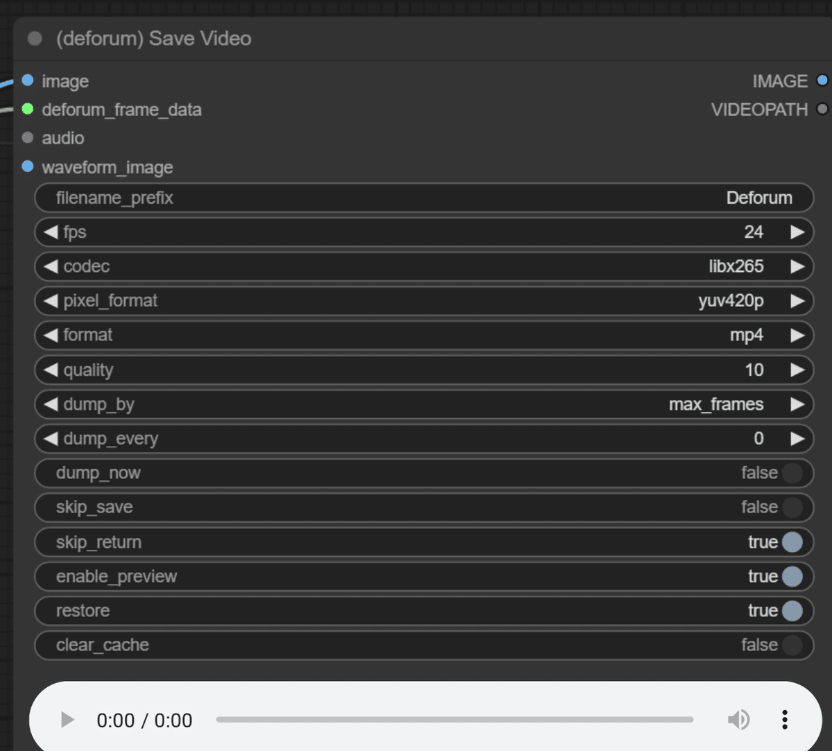 PaperspaceでComfyUIとDeforumを動かす：ComfyUIのインストールコマンドとDeforum base jsonの動作解説｜shiba*2