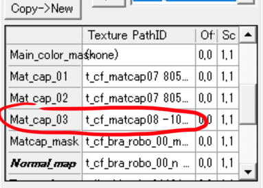 各テクスチャの役割｜coshane