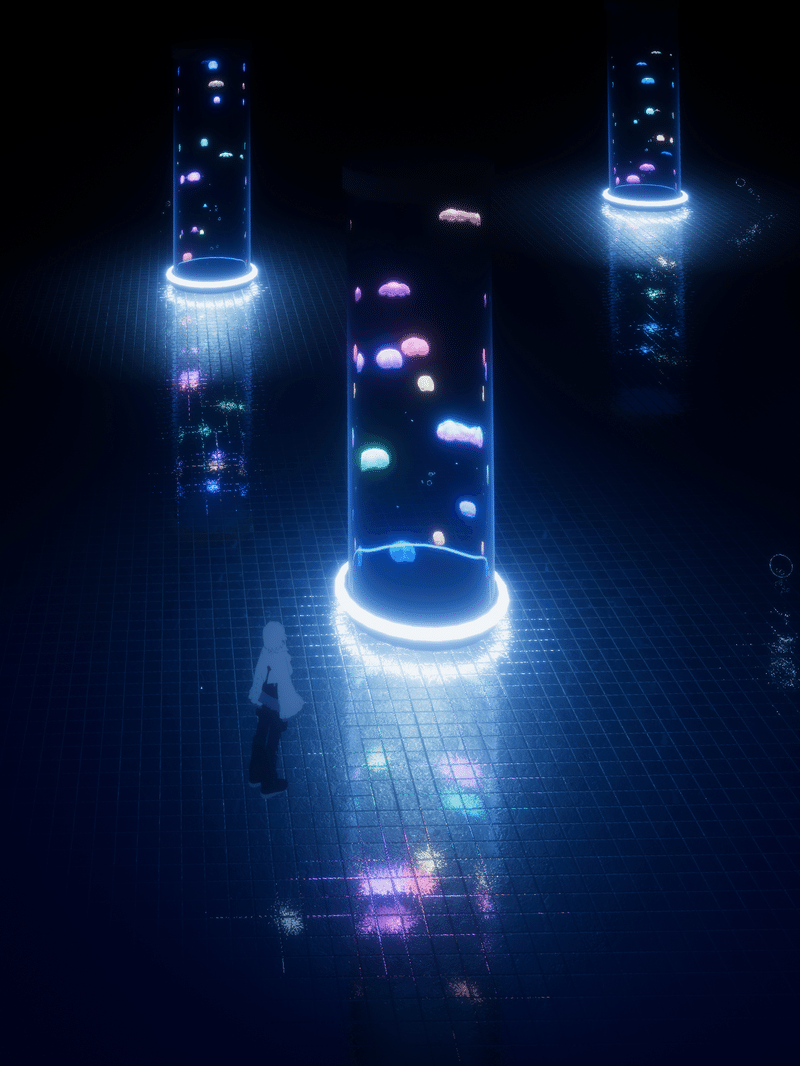 【VRChat_world】Floating Breath｜yoruyori