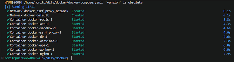 【詳細なインストール画面付き】WSL2 + Ubuntu + Docker + Cursor(VSCode)で作る、WindowsのDocker実行環境。これで今話題のDifyがローカルで動く ...