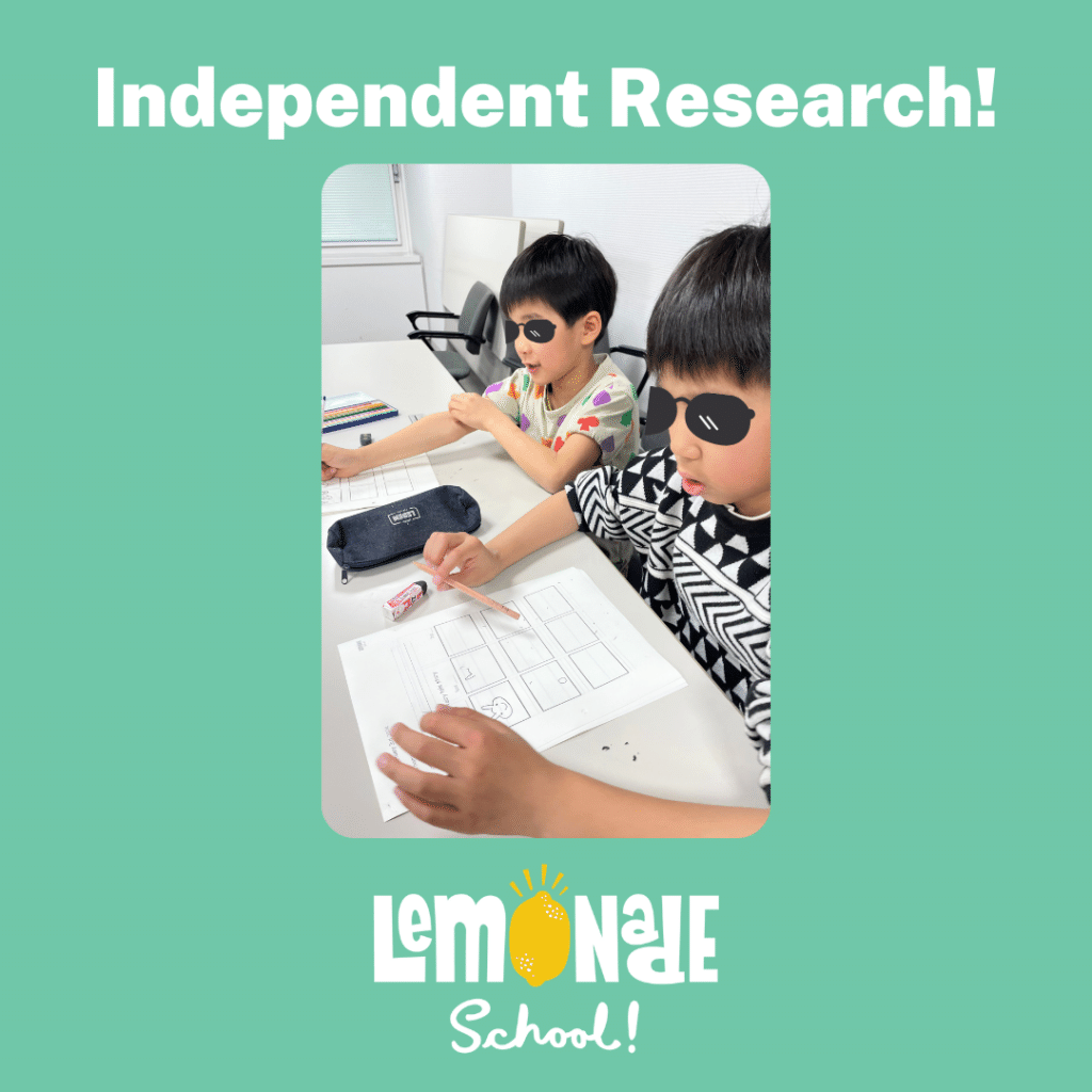 Independent Research!｜Lemonade English School