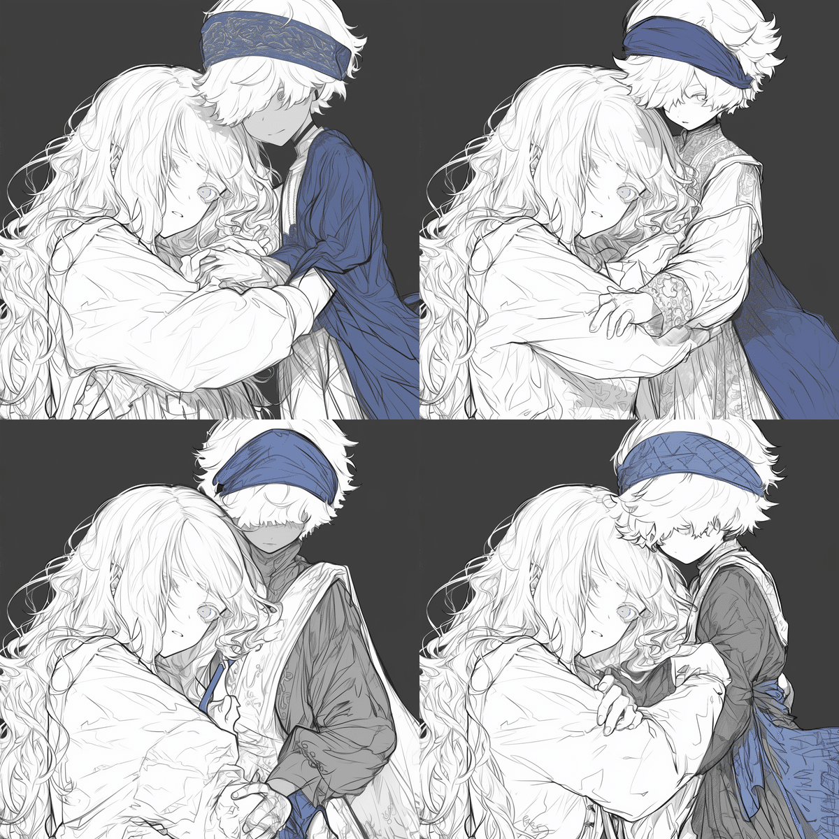 Midjourney漫画ワザ:複数キャラをリファレンスして絡ませるコツ｜yachimat@AI漫画