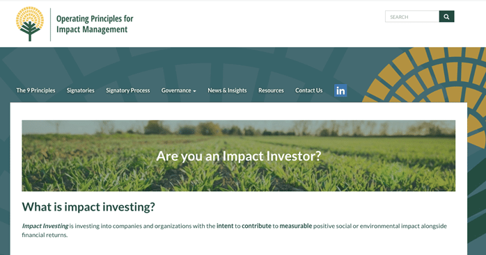 インパクト投資の国際原則「Impact Principles」署名のリアル【前編】署名のための条件とメリット｜SIIF