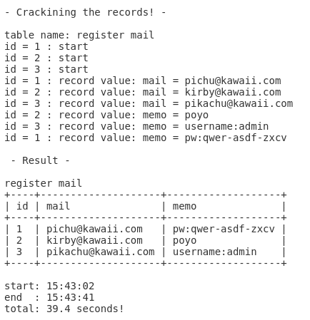 Kali LinuxでTime-Based Blind SQL Injectionを体験する｜ぴちゅ