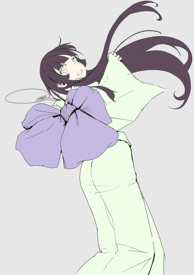 イラスト習作：兵児帯（2）｜eiji roji