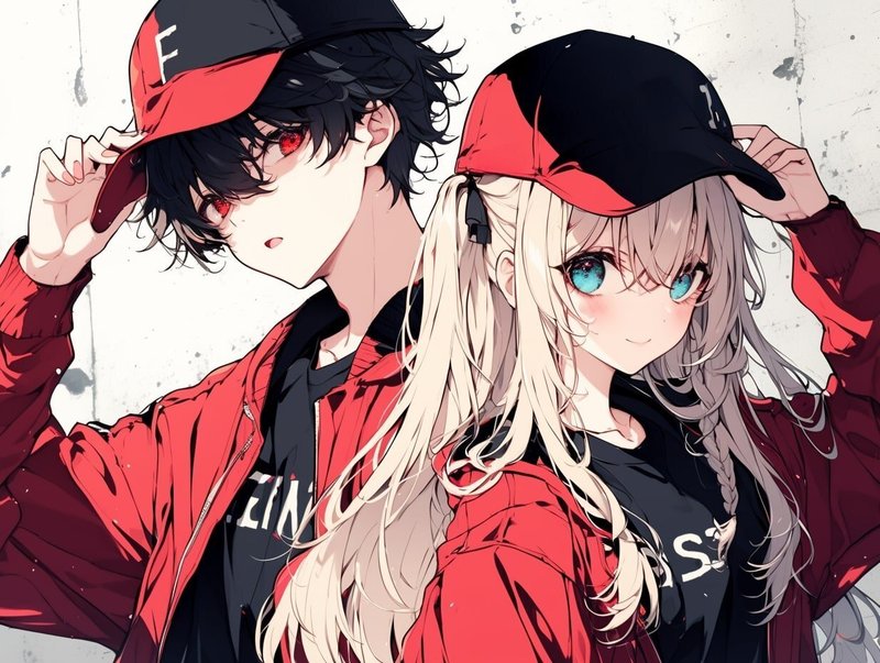 ペア画フリーイラスト10個（女の子・男の子）｜Kakko🌸🌈