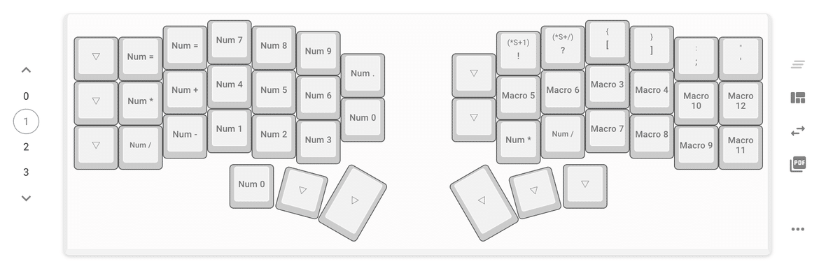自作キーボード（Corne V4 Cherry）のキーマップの変遷をまとめてみた｜平野太一