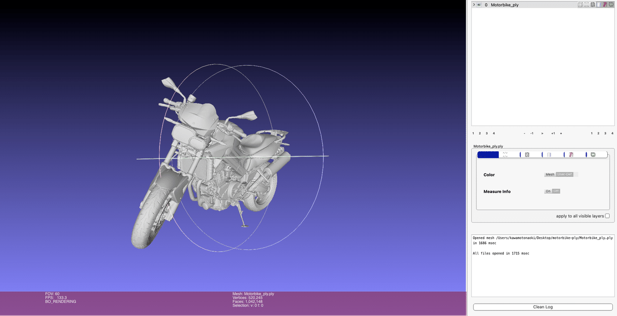 Open3Dで点群数を減らしてみた｜nkika