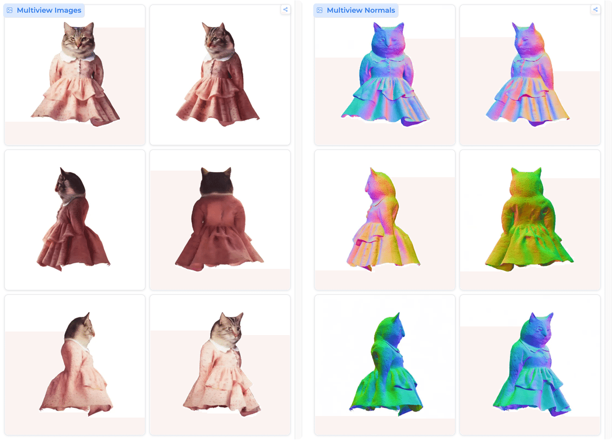 一枚の画像から多角視点の複数の高解像度の画像を生成する「Era3D」を試してみる｜SUTO