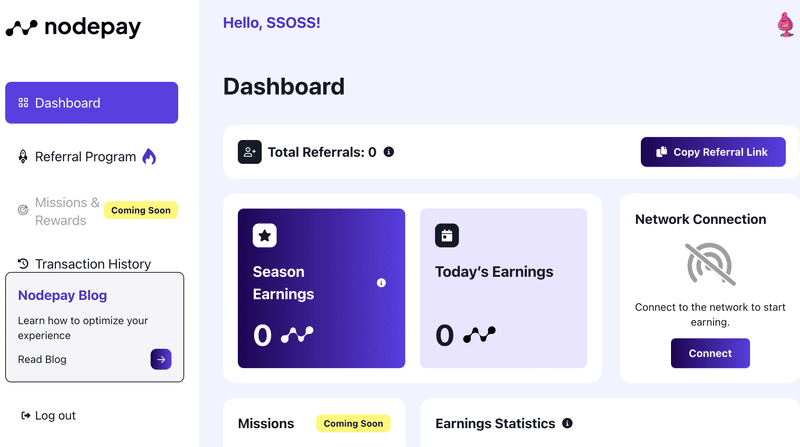 【放置系DePIN】Nodepayエアドロップ参加手順｜エアドロップラボ
