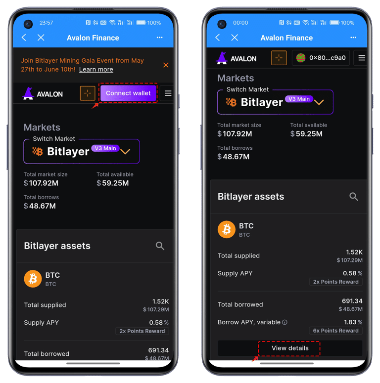 Avalon Finance (アバロンファイナンス) の使い方｜TokenPocket (トークンポケット) 公式