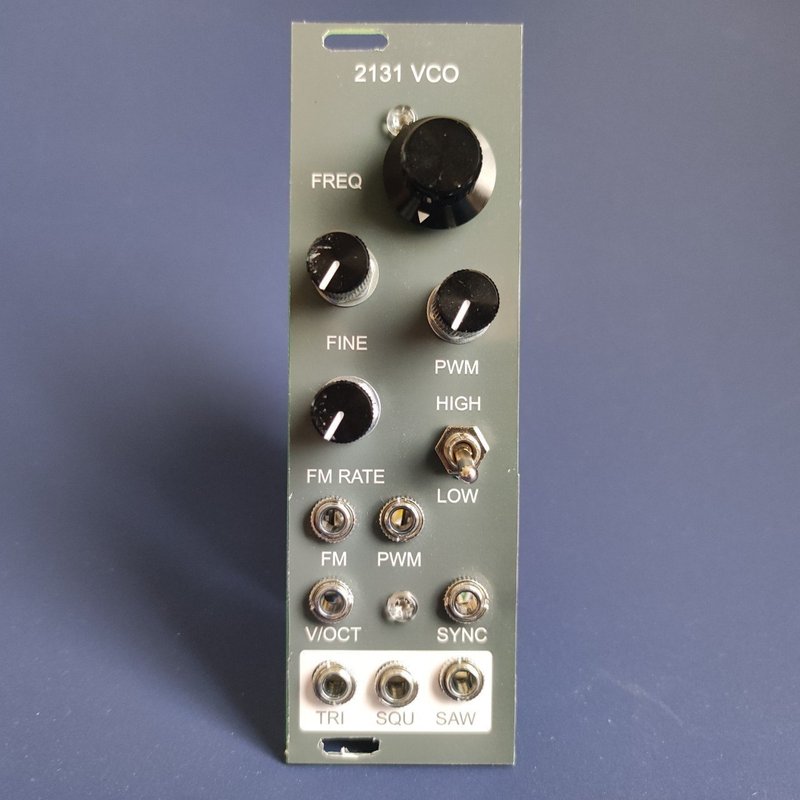 $11 SSI2131 VCO - DIY Eurorack Modular Synthesizer｜HAGIWO/ハギヲ