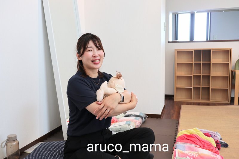 自分の悩みからヒントを得た 抱っこの素晴らしさを伝えていきたい だっことおんぶの専門家 あべあみ｜aruco_mama