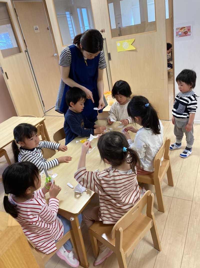 こいのぼり制作第3弾-はぼたん組-（マフィス白楽ナーサリー）｜Maffice -マフィス- | 保育専用note