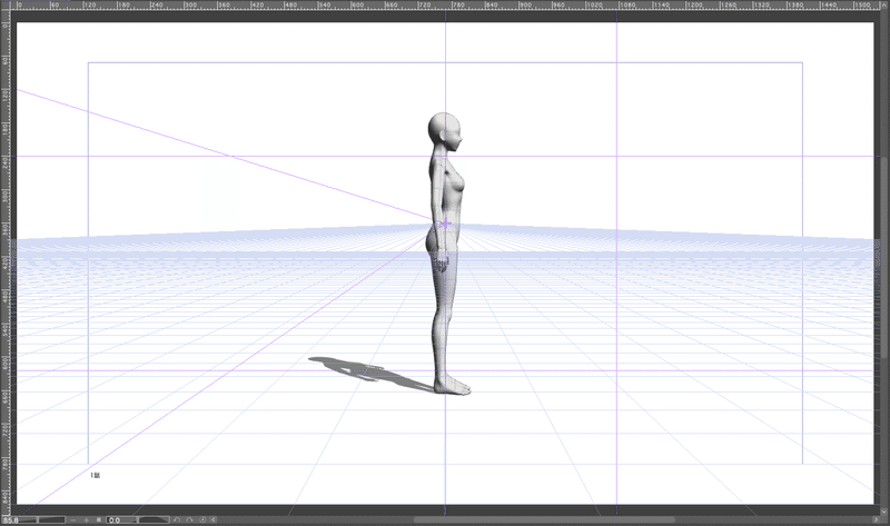 『クリスタ3Dモデルを使った人物アニメ基本動作テンプレ作成ノート』電子書籍原稿の下書き（4）｜eiji roji