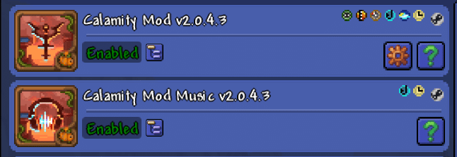 Terraria Calamity Mod チャートその1 ゲーム開始～Hardmode投入まで(v2.0.5)｜ひなも