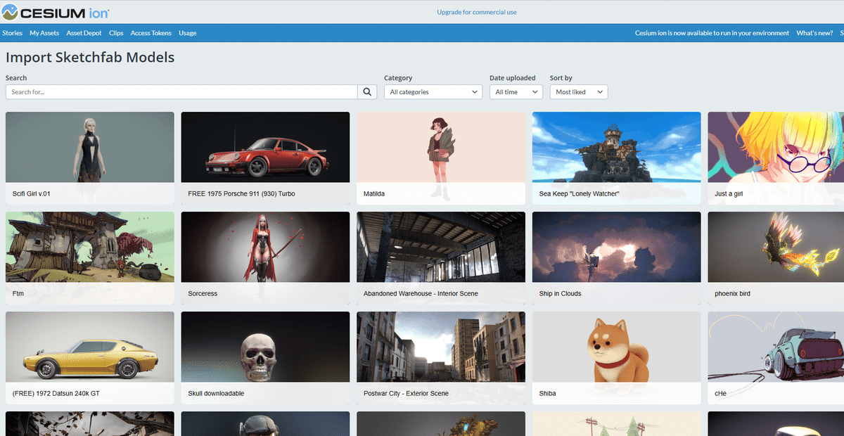建築ビジュアルCG大規模都市モデル～CESIUM ion+Sketchfab～｜One More Vision