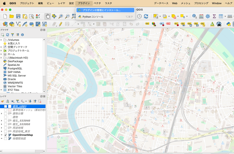 [QGIS] 地物を3Dで視覚化！ Qgis2threejsプラグインの紹介｜Kaito SAKAMOTO