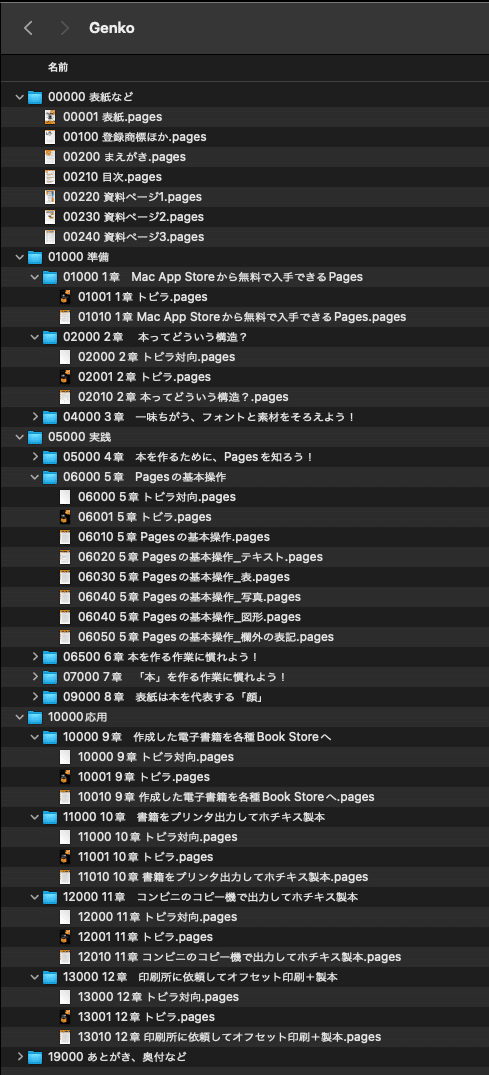 「Pages+AppleScriptで本を作ろう」を書き始めた⑥｜Piyomaru
