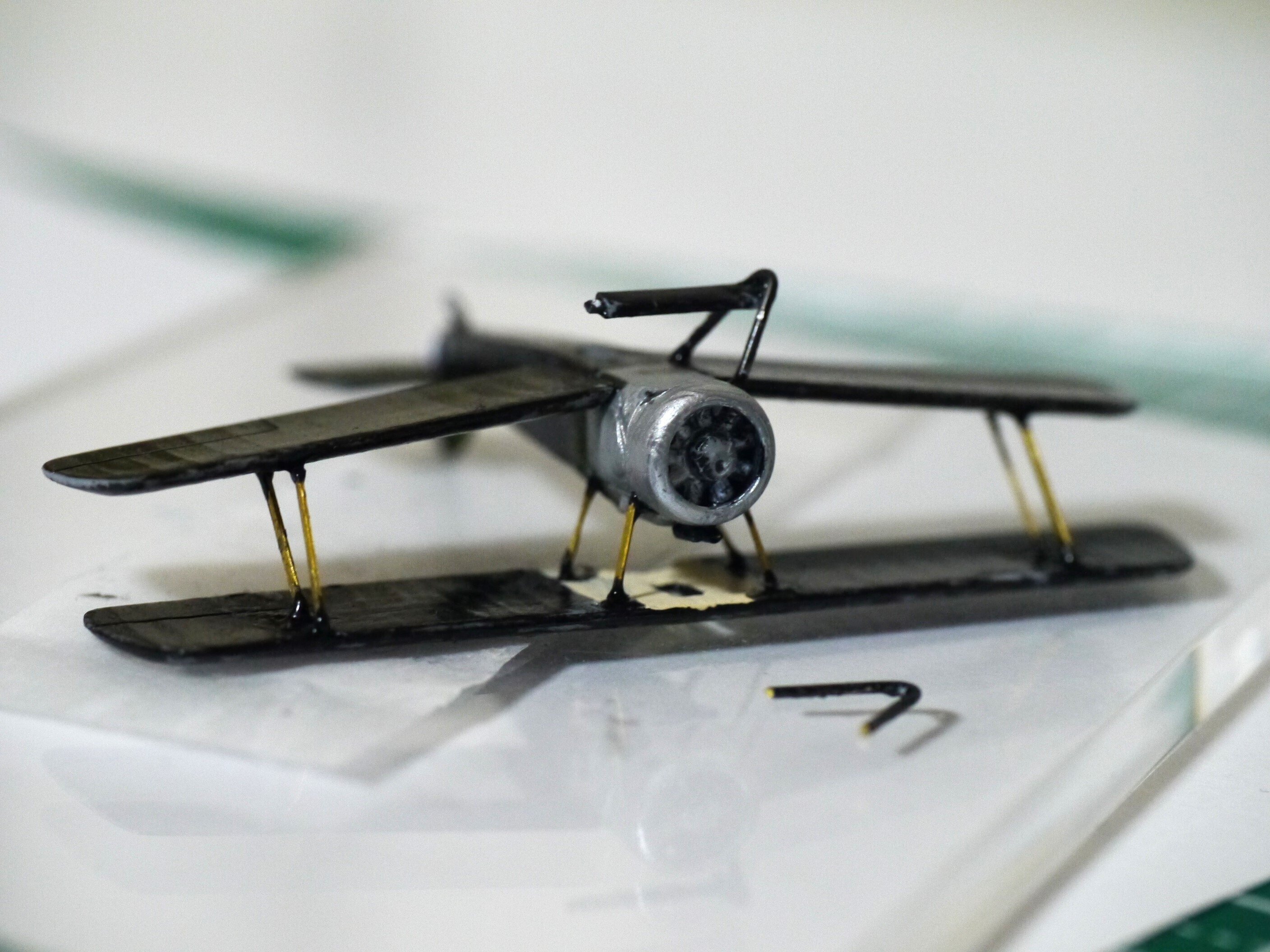 複葉機模型1/144 ソッピースキャメル制作中2|sion 複葉機模型1/144 ソッピースキャメル制作中2|sion