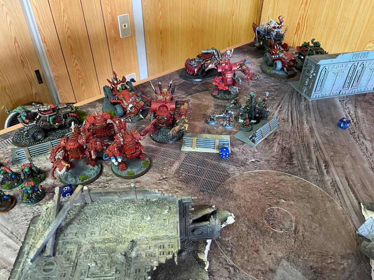 -10版- ウォーハンマー40k：プレイレポート ケイオスマリーン (2024/06/01)｜mooning-nasu