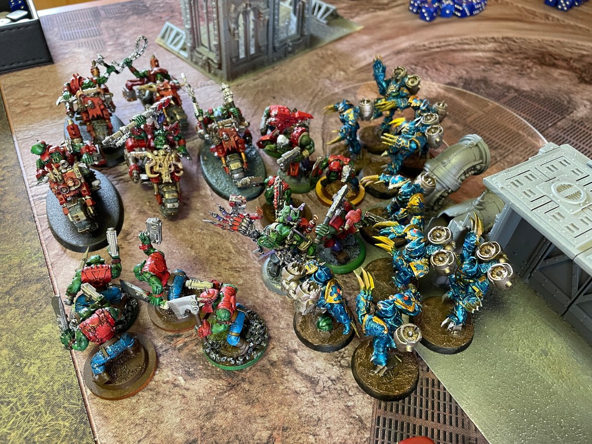 -10版- ウォーハンマー40k：プレイレポート ケイオスマリーン (2024/06/01)｜mooning-nasu