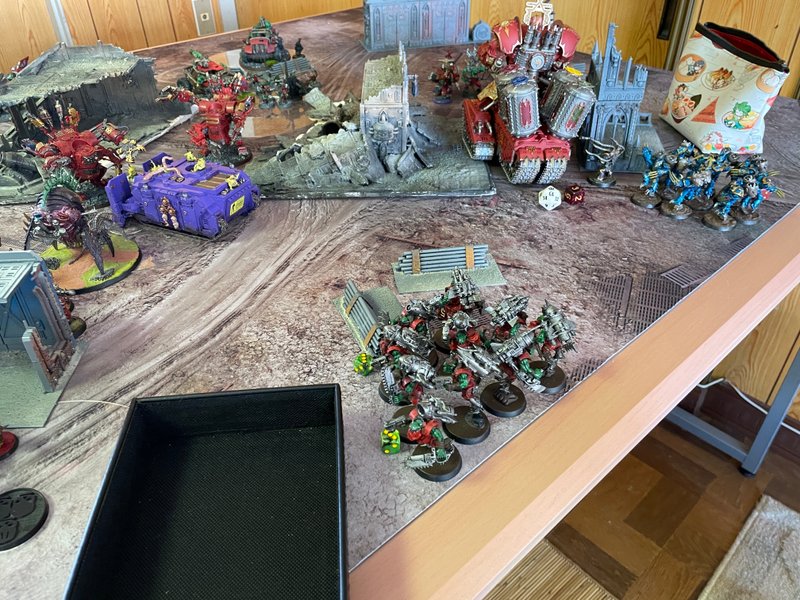 -10版- ウォーハンマー40k：プレイレポート ケイオスマリーン (2024/06/01)｜mooning-nasu