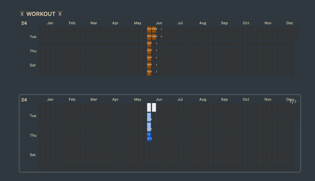 Obsidian の Heatmap Calendar が表示されなくなったのでその対処｜devlive