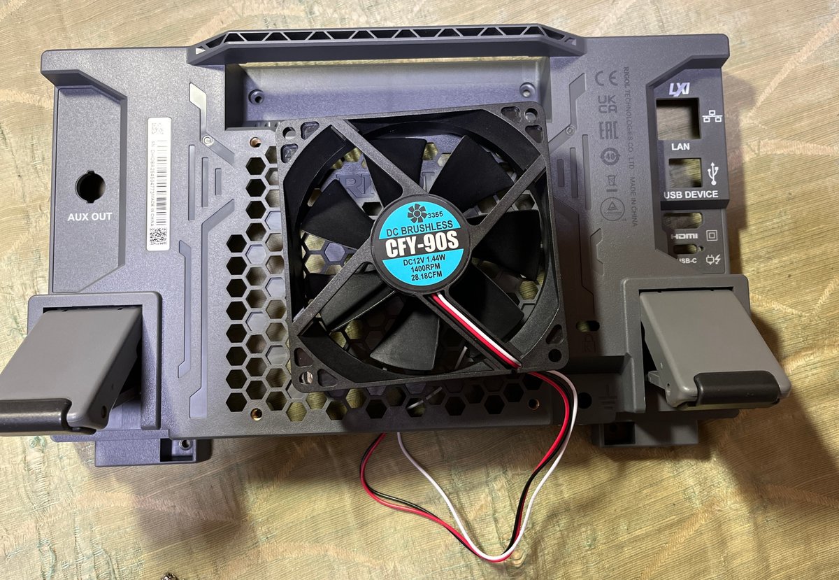 DHO804の静音化と特性改良｜tarori