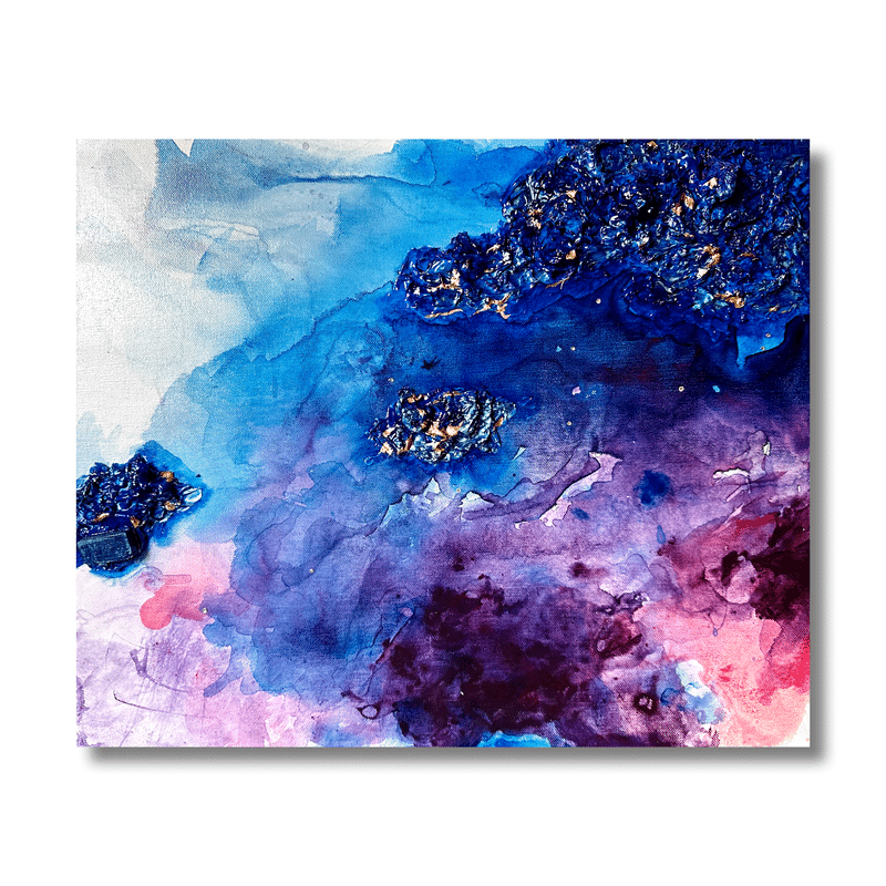 夜に想いを馳せたアート。見上げた空は宇宙か。 展覧会出展作品#2｜藤理沙子/Risako Fuji