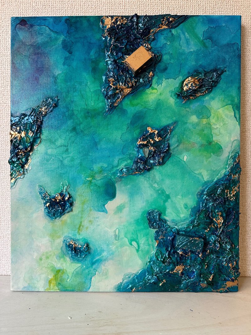 温泉をモチーフにしたアート。 出展作品#3｜藤理沙子/Risako Fuji