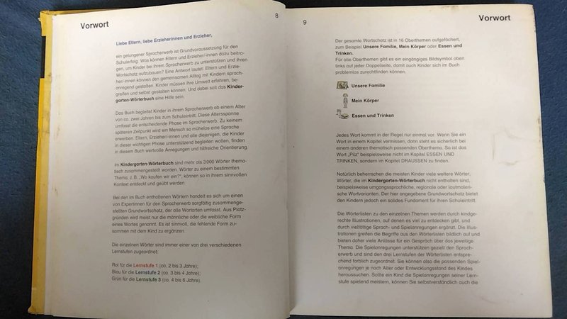 幼稚園児向けのドイツ語単語集｜キーくん