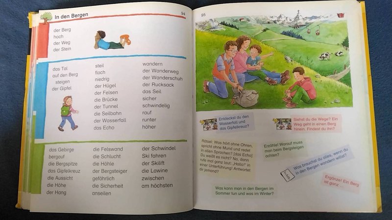 幼稚園児向けのドイツ語単語集｜キーくん