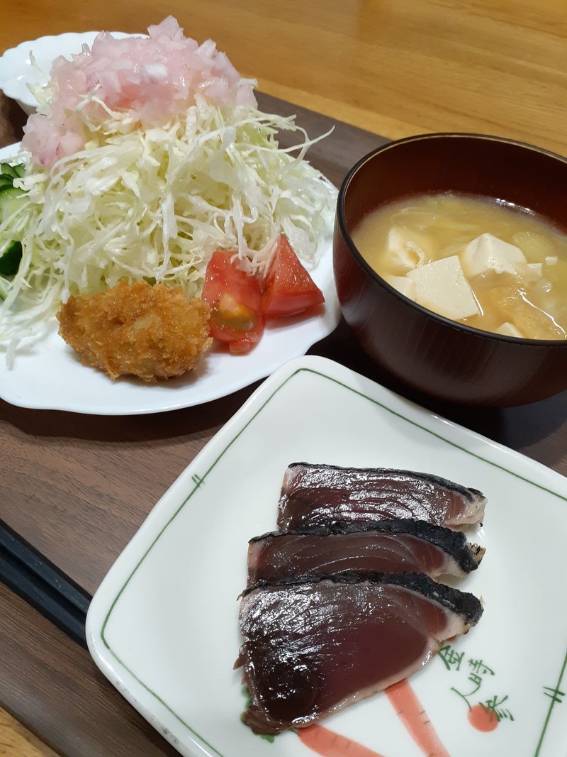 『カツオのお刺身』(塩分0.3g)｜guttyo