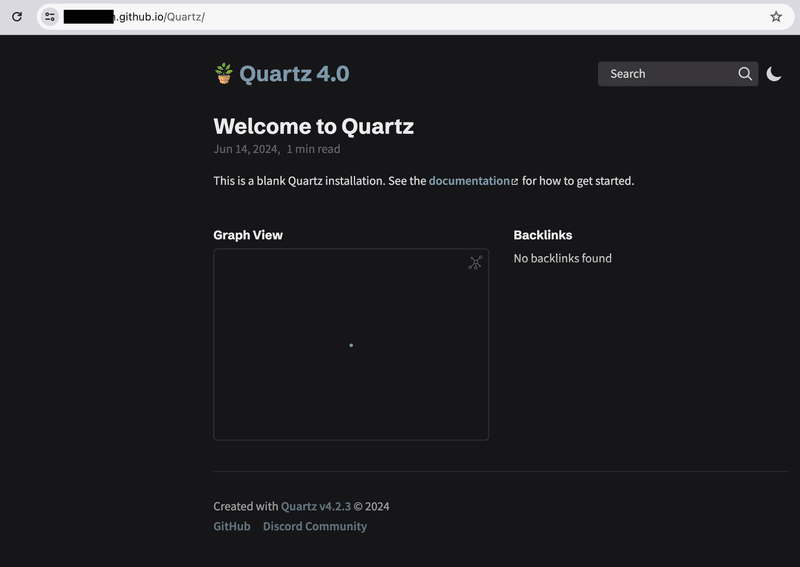Obsidian + Quartz + Github Page を使ってサイト公開｜devlive