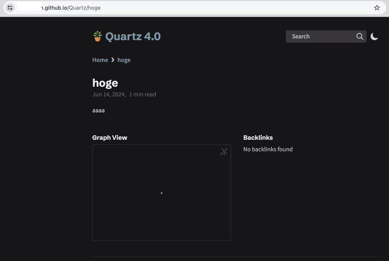 Obsidian + Quartz + Github Page を使ってサイト公開｜devlive