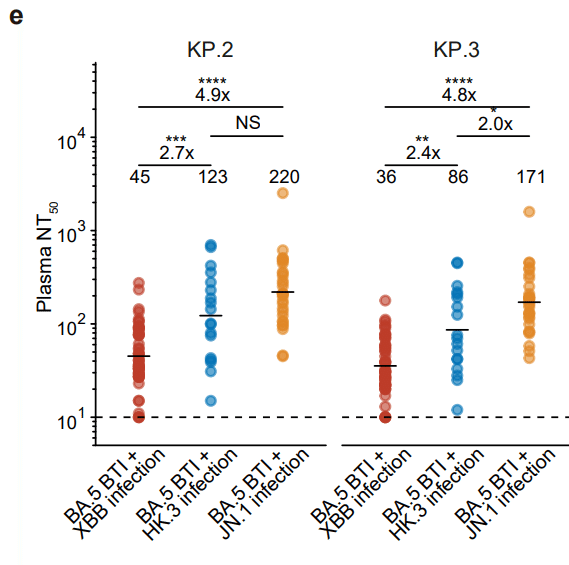 SARS-CoV-2抗原のXBBからJN.1へのシフトに対する抗体反応の進化｜カイン