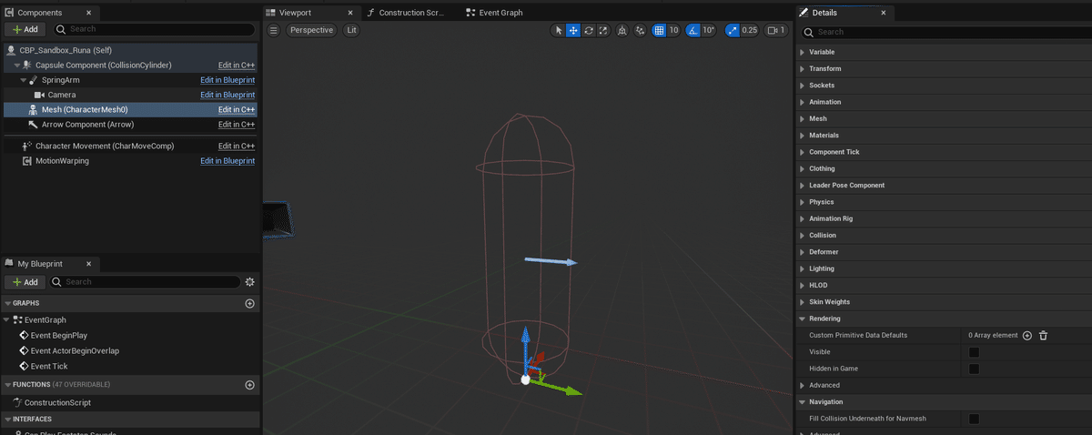 【UE】UE5でVRoidのキャラクターを動かす手順を紹介！！｜オレンジ