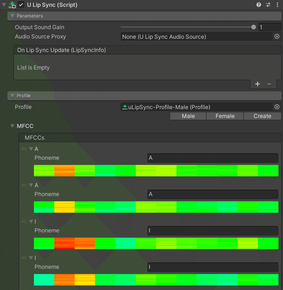 Unityでリップシンクを導入する方法【uLipSync】｜ゲーム開発所RYURYU