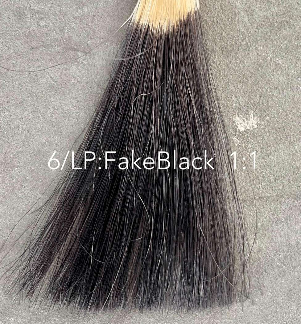 Fake Black フェイクブラック｜Color-Recipe