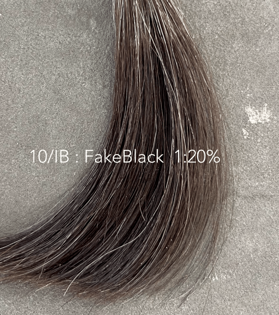 Fake Black フェイクブラック｜Color-Recipe