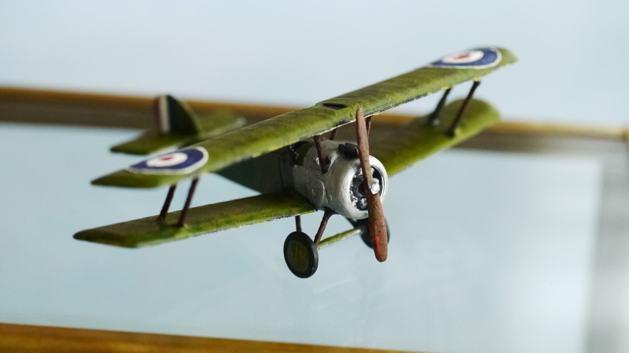 複葉機模型1/144 ソッピースキャメル完成|sion 複葉機模型1/144 ソッピースキャメル完成|sion