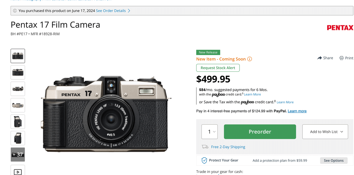 PENTAX 17を即ポチってしまった｜MOJA MOJA