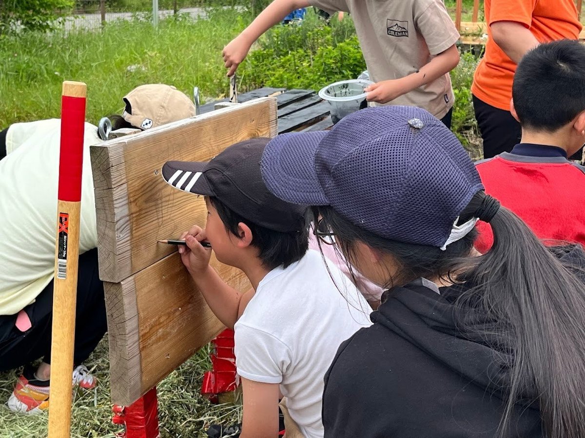 カブトムシ小屋完成｜リハビリファームチーム