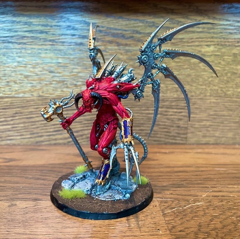 -10版- ウォーハンマー40k：プレイレポート ケイオスマリーン (2024/06/16)｜mooning-nasu