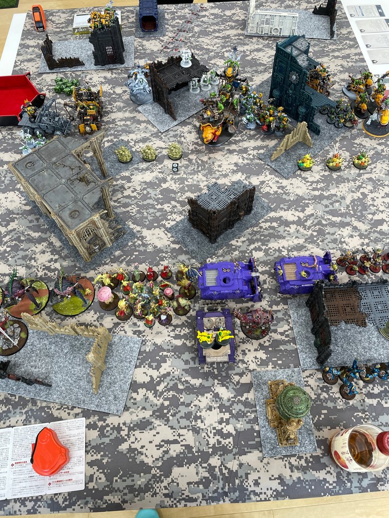 -10版- ウォーハンマー40k：プレイレポート ケイオスマリーン (2024/06/16)｜mooning-nasu