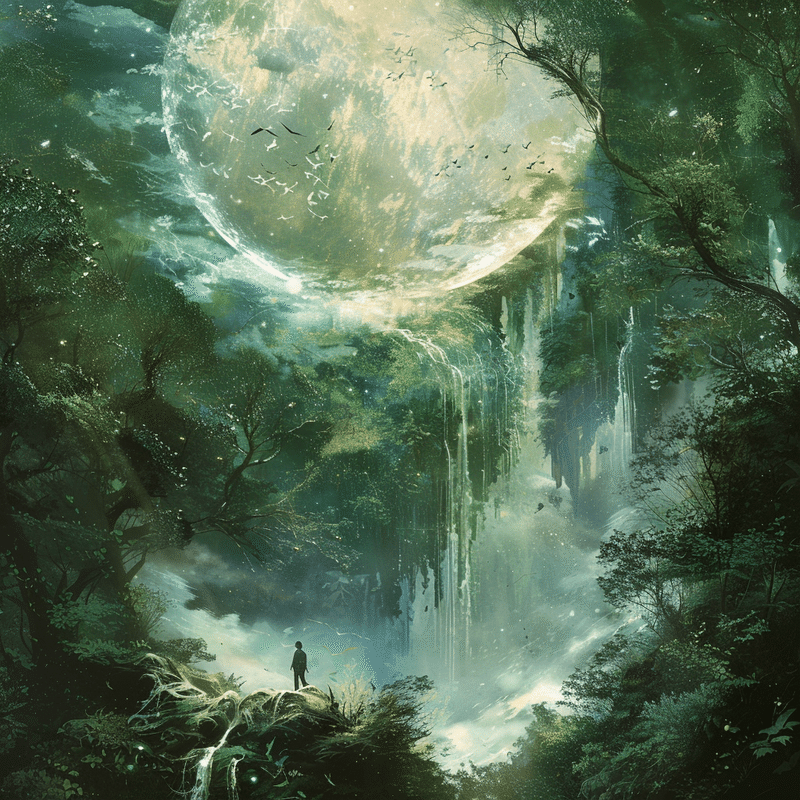 【日記#77】今日は「Midjourney」にランダムに1枚画像生成してもらった。｜自称AI3DCG研究者