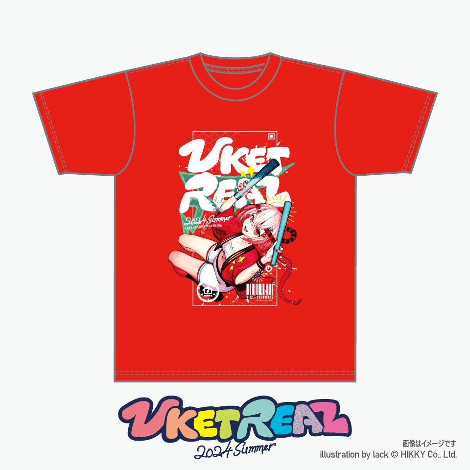 【公式グッズ紹介】Tシャツ早期購入特典の3Dモデルはこの2種類！｜Vketマガジン by HIKKY