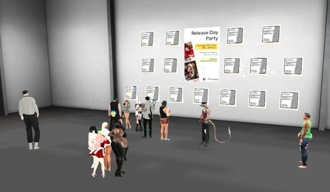 Primfeedが開始したよ！Second Life専用SNSが登場！｜ぱすてるみんと（SnowPastel）