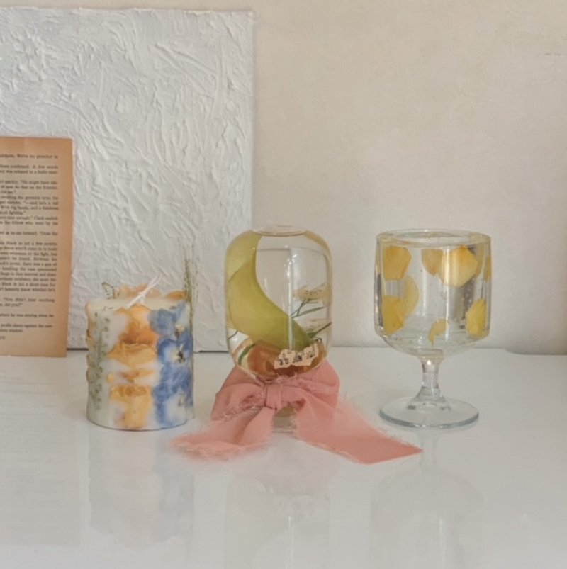 Bouquet Gift Master Class｜Olive candle